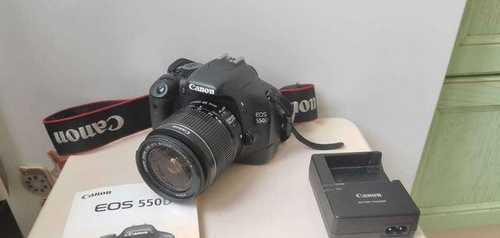 Canon EOS 550D kit 18-55mm IS II