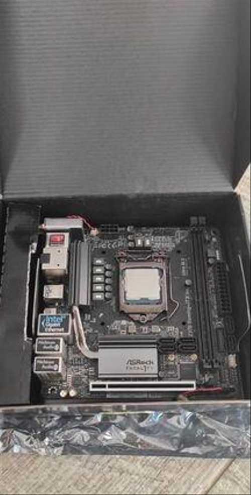 Intel Core i7 9700k + ASRock Z370 Gaming-ITX/ac