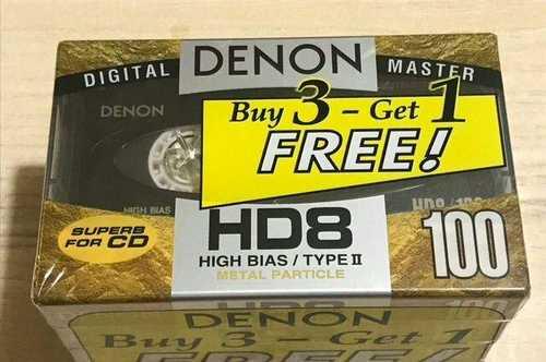 Пак (4шт) аудиокассет Denon HD8-100
