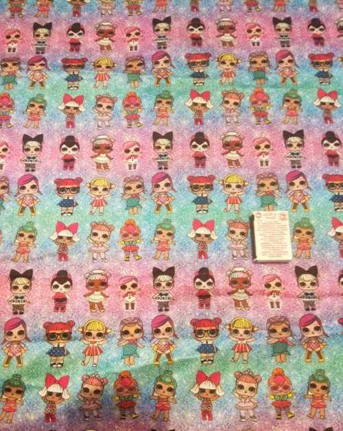 Дюспо карточная ткань