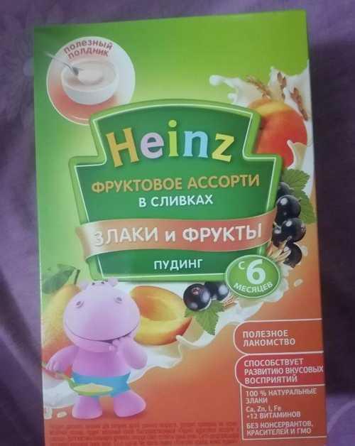 Каша Hainz Злаки и фрукты