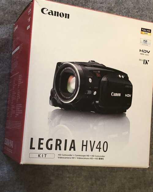 Видеокамера Canon HV40