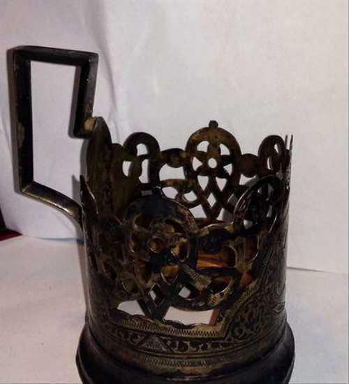 Подстаканник серебряный