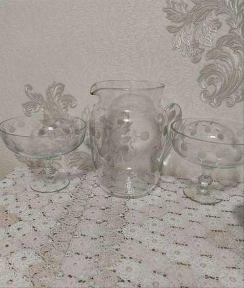 Рюмки, вазы, стаканы СССР