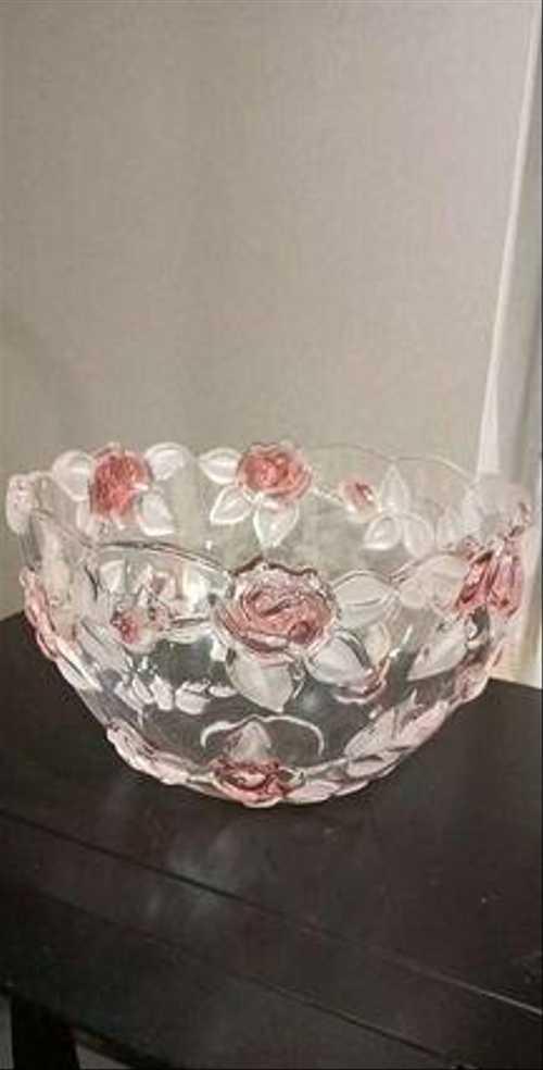 Салатник ваза стекло Walther-Glas Natascha