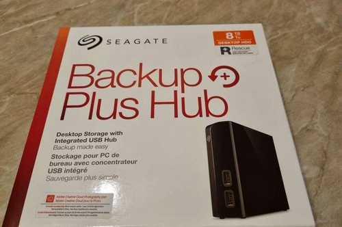 Внешний HDD Seagate Backup Plus Hub 8 TB