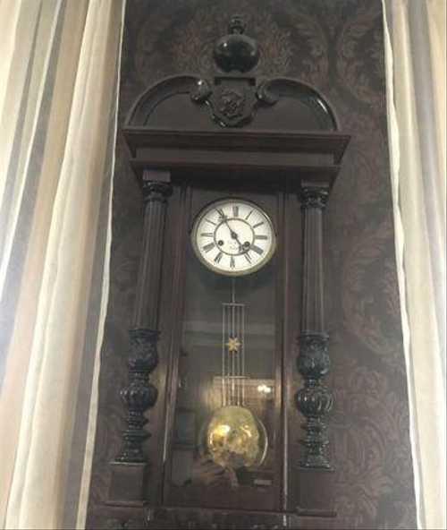 Старинные настенные часы La Roi a Paris