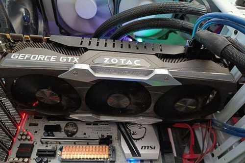 Видеокарта GeForce GTX 1080ti Zotac AMP extreme