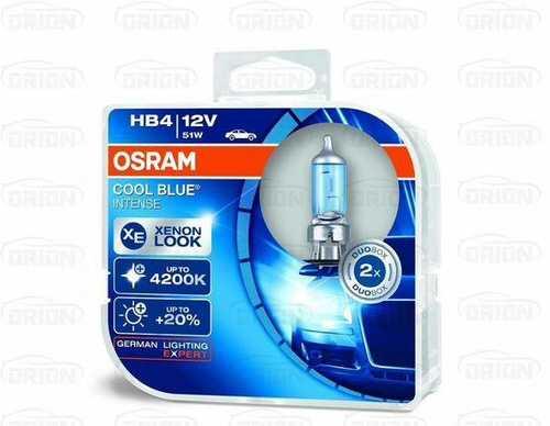 Лампа HB4 12V 51W osram cool blue intense 9006CBI