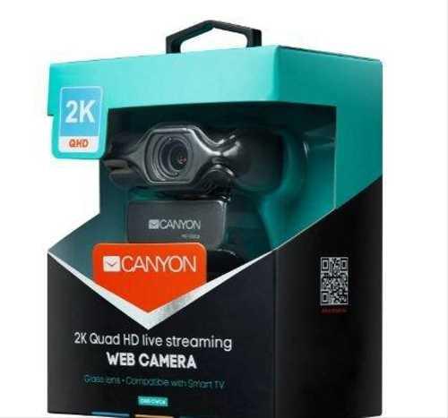 Web камера canyon 2K QHD для стримов и конференций