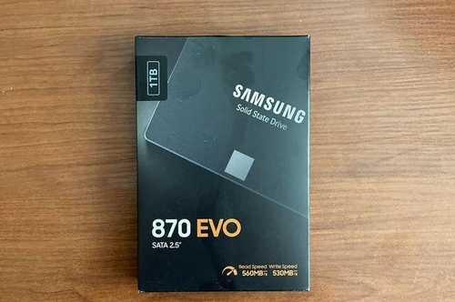 SSD Samsung 870EVO 1tb новый