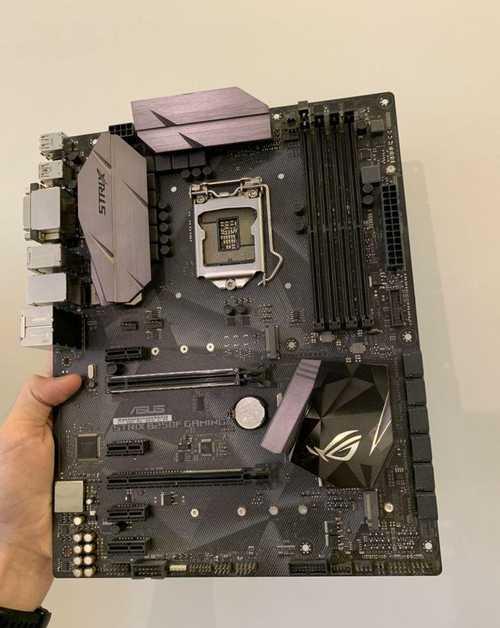 Материнская плата Asus Strix b250f gaming