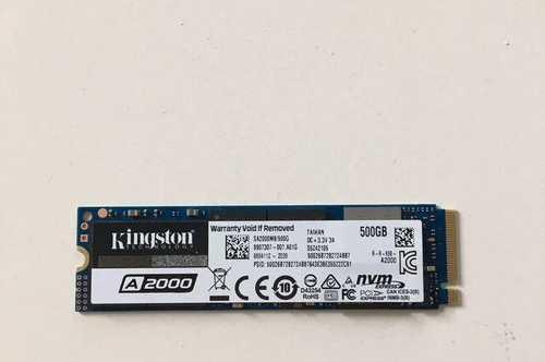 Kingston SSD 512GB M.2 nwme