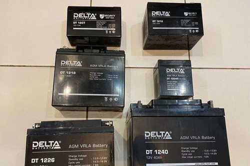 Аккумулятор delta DT 1226 12V 26Ah