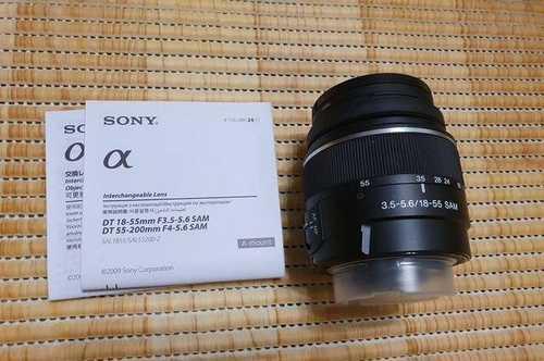 Фотообъектив Sony A SAL1855 f3,5-5,6