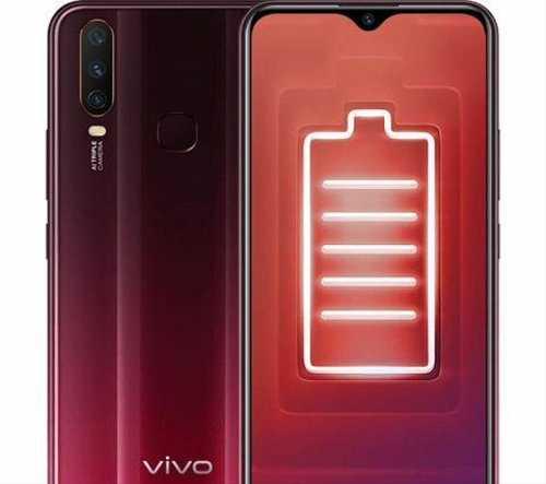 Смартфон vivo Y12 3/64GB Красный бургунди (1904)