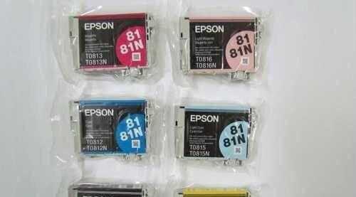 Набор картриджей Epson T0817 (T0811-0816)