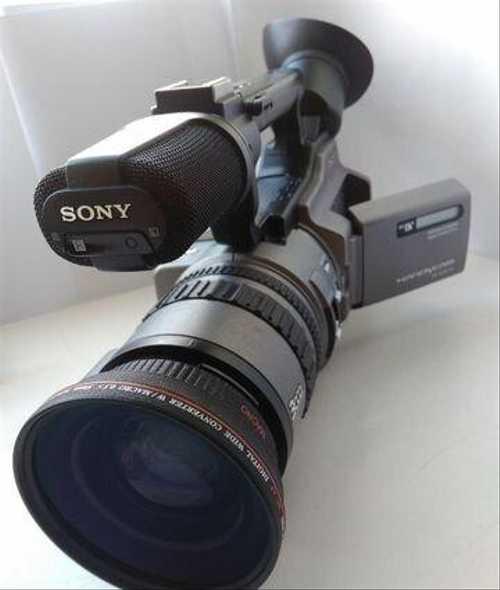 Видеокамера Sony DCR-VX2100 +DVC-W/Macro 0.5X-58mm