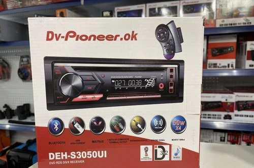 Автомагнитола (1din) / с CD MP3 Dv-Pionner