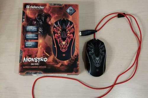 Игровая мышь Defender Monstro gm510l