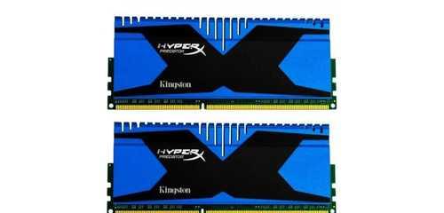 Оперативная память Kingston HyperX DDR3 8192Mb
