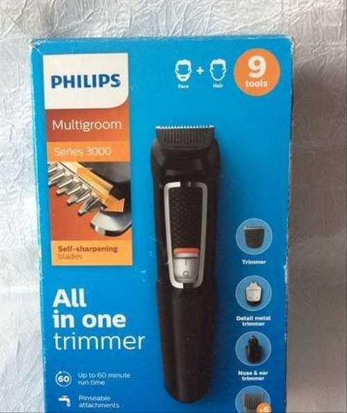 Триммер Philips MG 3740/15 для стрижки волос на го
