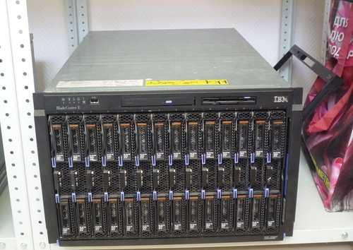 168 ядер 672 гб озу IBM BladeCenter E x5645