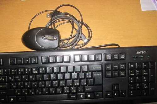 Клавиатура игровая A4tech KR-85, мышь Genius