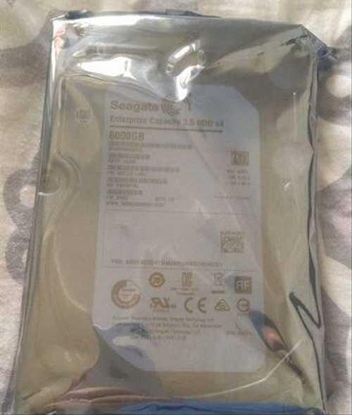 Жесткие диски HDD Seagate 6tb 2шт