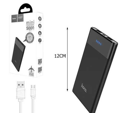 Аккумулятор внешний hoco B35D, Entourage, 5000mAh