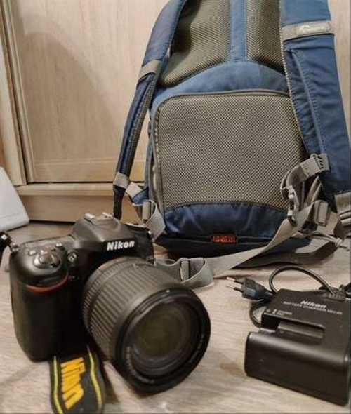 Зеркальный фотоаппарат Nicon d7100 kit 18-140 vr