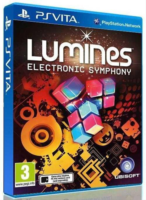 Lumines PS vita картридж. Новые