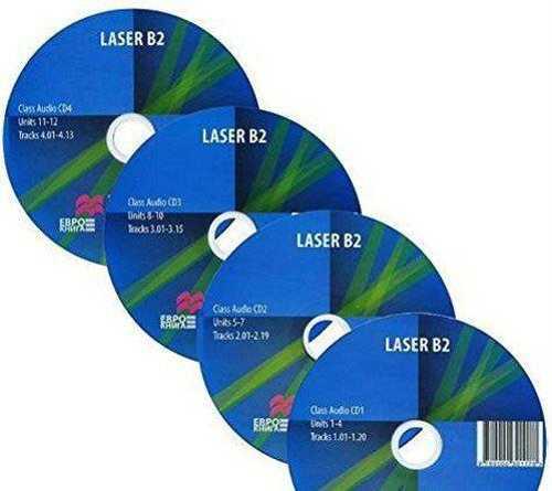 Laser B2 CD (Students Book) - 4 шт