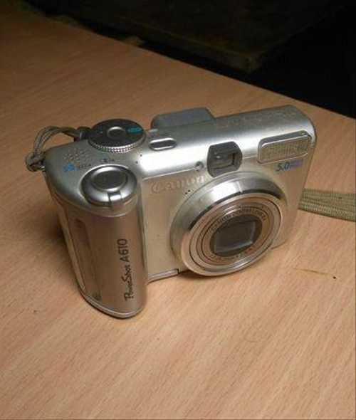 Фотоаппарат Canon PowerShot A610