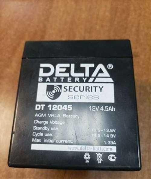 Аккумулятор delta dt 12045