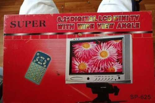 Мини телевизор sp 625 6.2 digital lcd mini tv