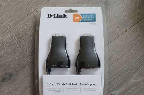 D-link kvm-221, новый