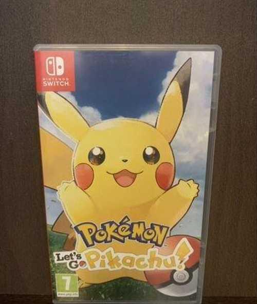 Игра Nintendo Switch Pokemon Let's Go Pikachu