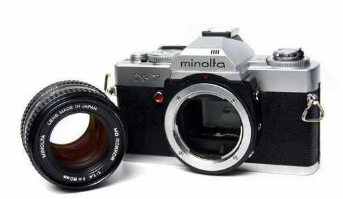 Minolta X-7 + Minolta MD Rokkor 50mm f1.4