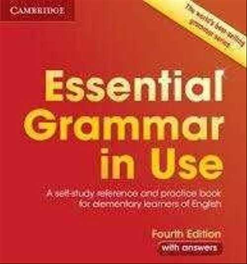 Essential Grammar in Use Raymond Murphy учебник+cd