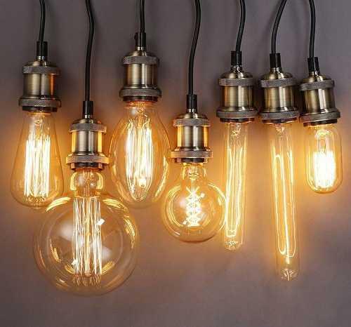 Лампы накаливания Эдисона