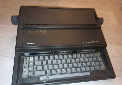 Пишущая машинка olivetti