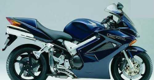 Комплект пластика Honda VFR800 02-12 Синий Тёмный