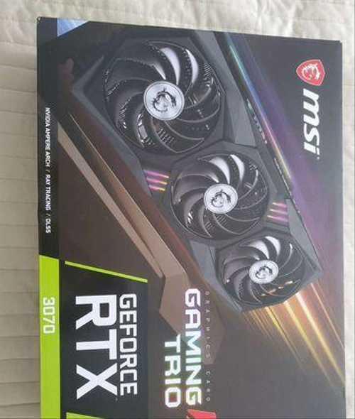 MSI RTX 3070 Gaming X Trio или системник