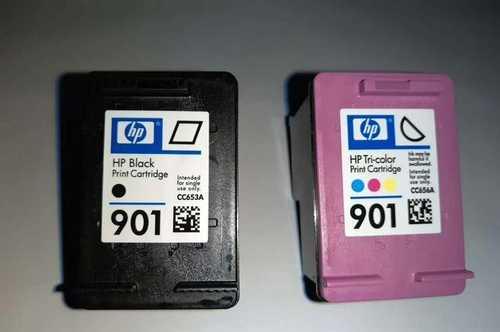 Оригинальный картридж HP 901,CC653A и CC656A