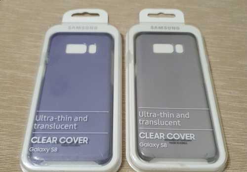 Чехол Clear cover Samsung galaxy S8