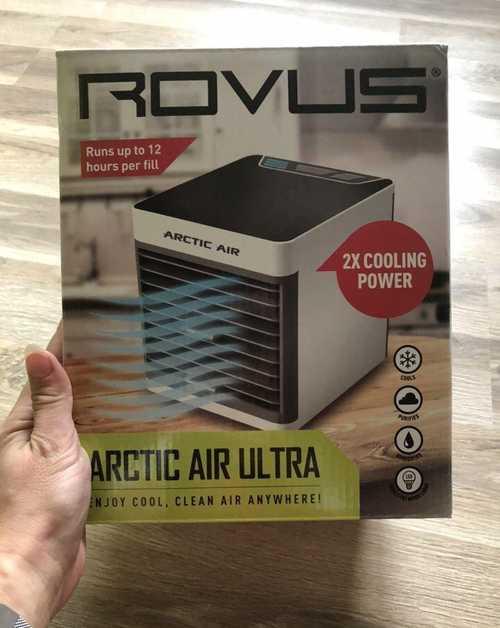 Мини-кондиционер 4в1 Rovus Арктика Плюс/охладитель