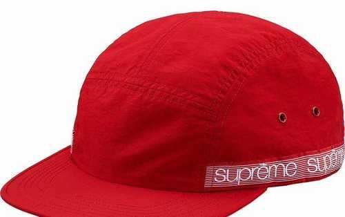 Кепка Supreme Tonal Taping Camp Cap Red