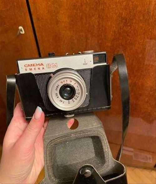 Плёночный фотоаппарат смена - м8