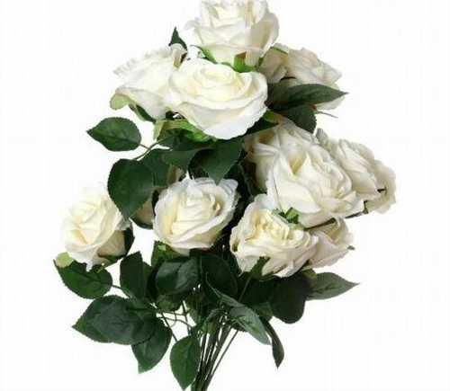 Цветок искусственный, Букет Роз, длина 50